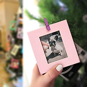 10 Pcs Paper Photo Frame Set for Fujifilm Instax Polaroid Mini 8, Mini 7S, Mini 25, Mini 50S, Mini 90 Instant Camera Films