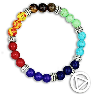 Kivosliviz Gift for Sobriety Bracelet Alcoholics Anonymous Gifts AA Bracelets for Women AA Bracelet