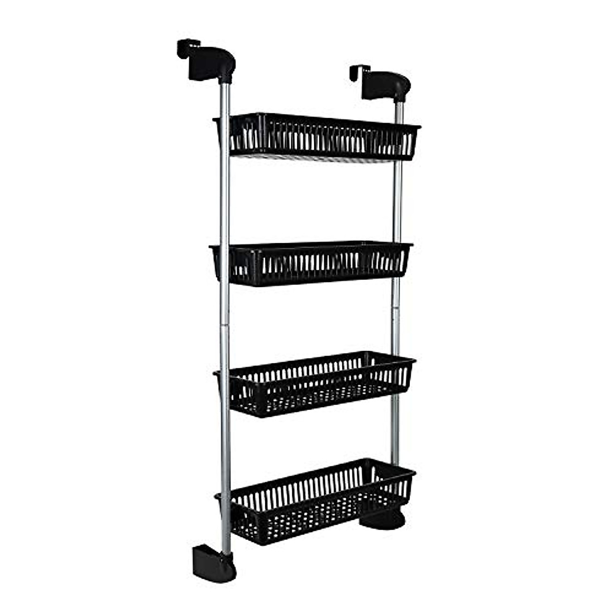 Organize It All Over The Door 4-Basket Hanging Storage Unit With Hooks