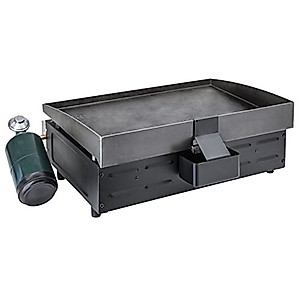 BlackstoneBlackstone Tabletop Griddle, Black, 22 inch & Propane Adapter Hose & Regulator for 20 lb Tank, Gas Grill & Griddle - Extends Up To 3 Feet - 5471Blackstone