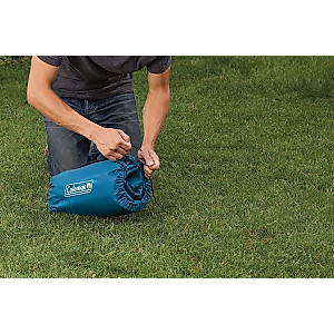 Coleman Single Airbed Extra Durable, Inflatable, Camping Bed, Blue, 198 x 82 x 22 cm, Supports up to 148 kg