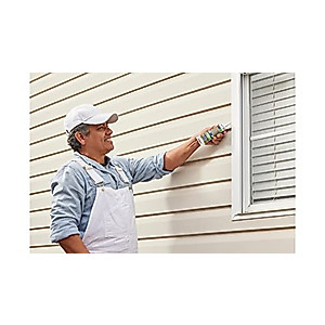 GE Sealants & Adhesives GE5050 Advanced Silicone 2 Sealant, 10.1oz, Metallic Gray