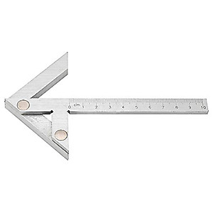 Pipe Center Finder, Center Finder Tool, Cylinder Center Finding Tool, 100 * 70mm Centering Square Finder, Framing Square for Accurately Measure Angles