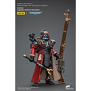 JoyToy Warhammer 40K: Adeptus Mechanicus Skitarii Ranger with Transuranic Arquebus 1:18 Scale Action Figure