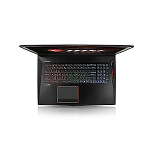 MSI GT73VR Titan PRO-1005 17.3" 120Hz 5ms Hardcore Gaming Laptop i7-7700HQ GTX 1080 8G 16GB 512GB SSD + 1TB, Black-Red
