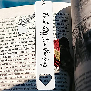 Funny Bookmark Gift for Women, Daughter, Son, Family, Writers, Book Lovers, Cute Bookmark for Women, Men, Christmas Stocking Stuffers Ideas for Teens, Boys, Girls, Kids, Friends, Teachers,WB83