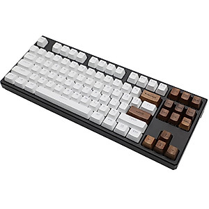 INLAND Microcenter Handmade Walnut Wood Keycap OEM Profile for Cherry MX Mechanical Keyboard Gaming DIY Replace 15 Keys
