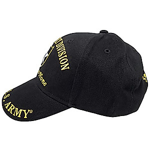 Moon US Army 2ND Infantry Division ID Second to None Embroidered Hat Cap Indian Head Premium Quality Dad Hat for Men Women