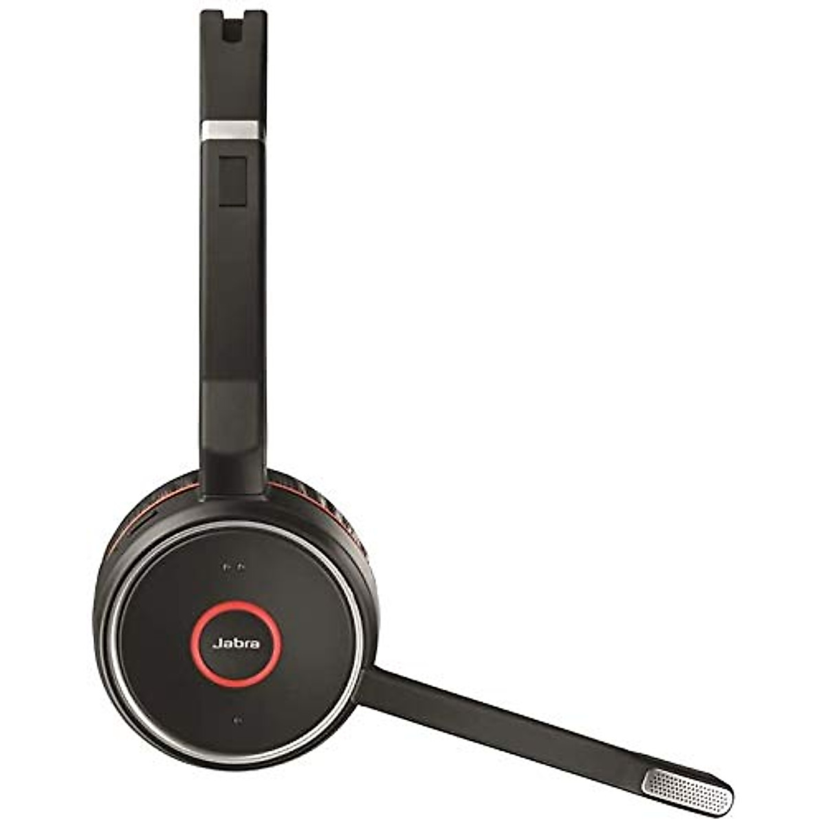 Jabra Evolve 75 Stereo Wireless Bluetooth Headset with Charging Stand - World-Class Speakers, Active Noise-Cancelling Microphone and All Day Battery, UC Optimized (New)