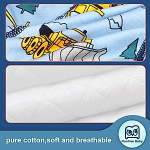 MooMoo Baby Cotton Training Pants Strong Absorbent Toddler Potty Training Underwear for Baby Boy Pee Pants 4T