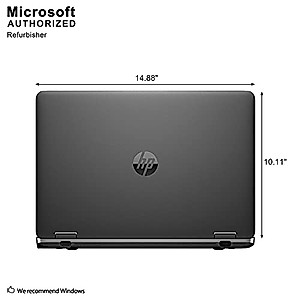 HP ProBook 650 G2 15.6 Inch Business Laptop PC, Intel Core i5 6300U up to 3.0GHz, 16 GB DDR4, 512 GB SSD, WiFi, VGA, DP, Win 10 Pro 64 Bit-Multi-Language Supports English/Spanish/French(Renewed)…