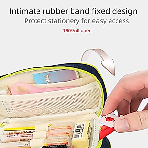 willikiva Kids Toddler Pencil Case for Little Girls Boys Waterproof Students Pen Pouch(Green Dinosaur)