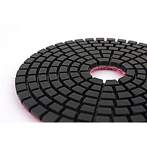 Z-Lion Dimoand 3 Step Polishing Pad 4" Abrasive grinding wheel 3-Pcs Step 2 for Granite Marble