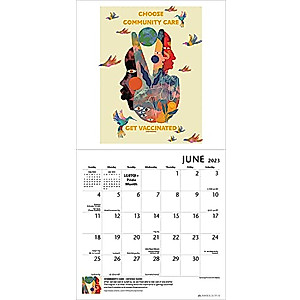 Posters for Peace & Justice 2023 Wall Calendar: A History of Modern Political Action Posters