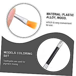 EXCEART 2 Sets Model Coloring Kit Professional Paint Brushes Spray Paint Set Airbrush Makeup Kit Inkless Water Painting Set Artist Paint Brushes Fine Model Craft Spray Kit Models Paint Set