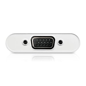 j5create USB to VGA Display Adapter 1080p HD Resolution Up to 2048 x 1152| USB 3.1/3.0/2.0 Port | Compatible with Windows and Mac (JUA311)