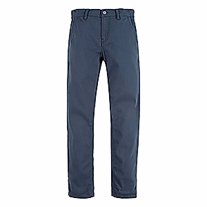 Levi's Boy's 502 Regular Taper Fit Chino Pants, Dark Slate, 10