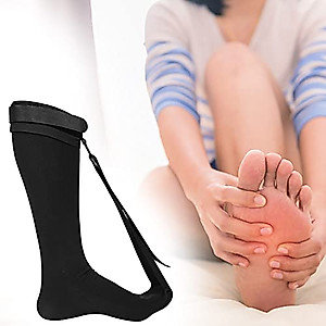Yolispa Plantar Fasciitis Brace Night Splint Sock for Pain Relief from Plantar Fasciitis, Achilles Tendonitis Sleeping Support Boot Recovery Socks