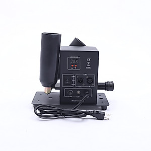 CO2 Fog Smoke Machine Vertical Double-Pipe CO2 Air Column Machine Cannon Fogger Machine Smoker CO2 Jet Machine for Hallowee Stage Show Fog Effects (Double Tube, Digital, DMX Function)