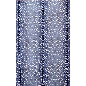 Wallard Antelope Cheetah Blue,Natural,Gray,Mink Animal Contemporary HandTuffted 100% Woolen Area Rugs and Carpets (Blue, 10 x 8 FT)