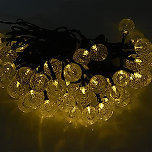 Pokerty9 Decorative Light, Multiple Uses LED Solar Light 9.5m with 8 Lighting Modes for Decorating Gardens for Terraces Replacement for Home