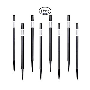 Westinghouse Solar Lights Outdoor LED Garden Path Lighting Waterproof Solar Powered Pathway Lights Decorative Landscape Lights for Garden Patio Lawn Courtyard Lane Walkway (8-Pack)