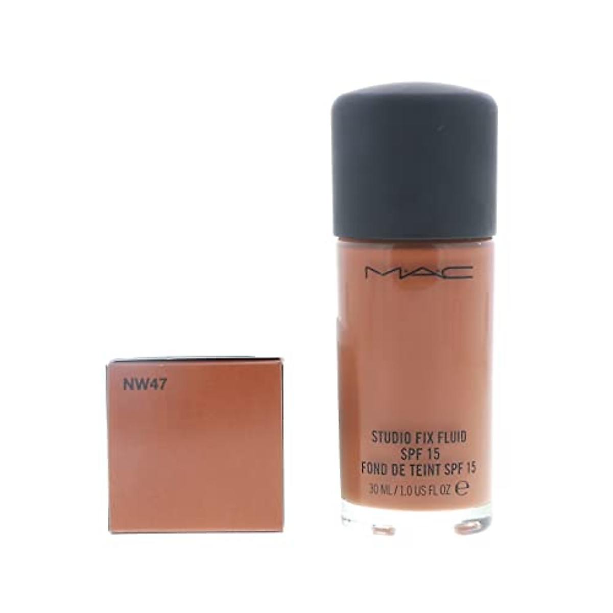 MAC Studio Fix Fluid Natural Matte Foundation SPF 15, 1 oz (Nw47)