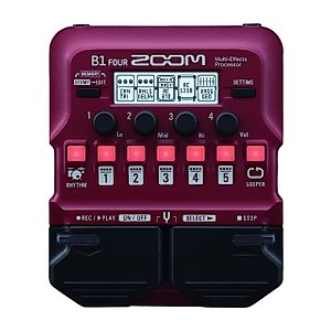 Zoom B1 FOUR Bass Multi-Effects Processor