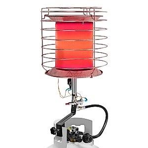 COSTWAY 360 Degrees Propane Tank Top Heater, 35,000-42,000 BTU Portable Propane Heater with Safety Shut-off and Tip-over Switch, CSA Certification for Outdoor, Camping (Propane Cylinder not Included)