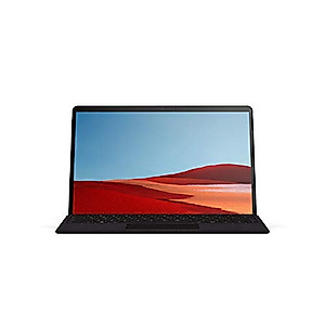 Microsoft Surface Pro X – 13" Touch-Screen –SQ1-16GB Memory - 512GB Solid State Drive – WiFi + 4G LTE – Matte Black (MJU-00001) (Renewed)