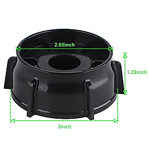 Joyparts Replacement Parts Oster Blender Jar Bottom,for Oster and Osterizer Blenders #004902-003-NP0