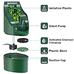 NEPTONION Chameleon Feeding Kit, Come with a Hookable Feeding Bowl and a Reptile Water Feeder, Perfect for Leaving Your pet Whilst on Vacation