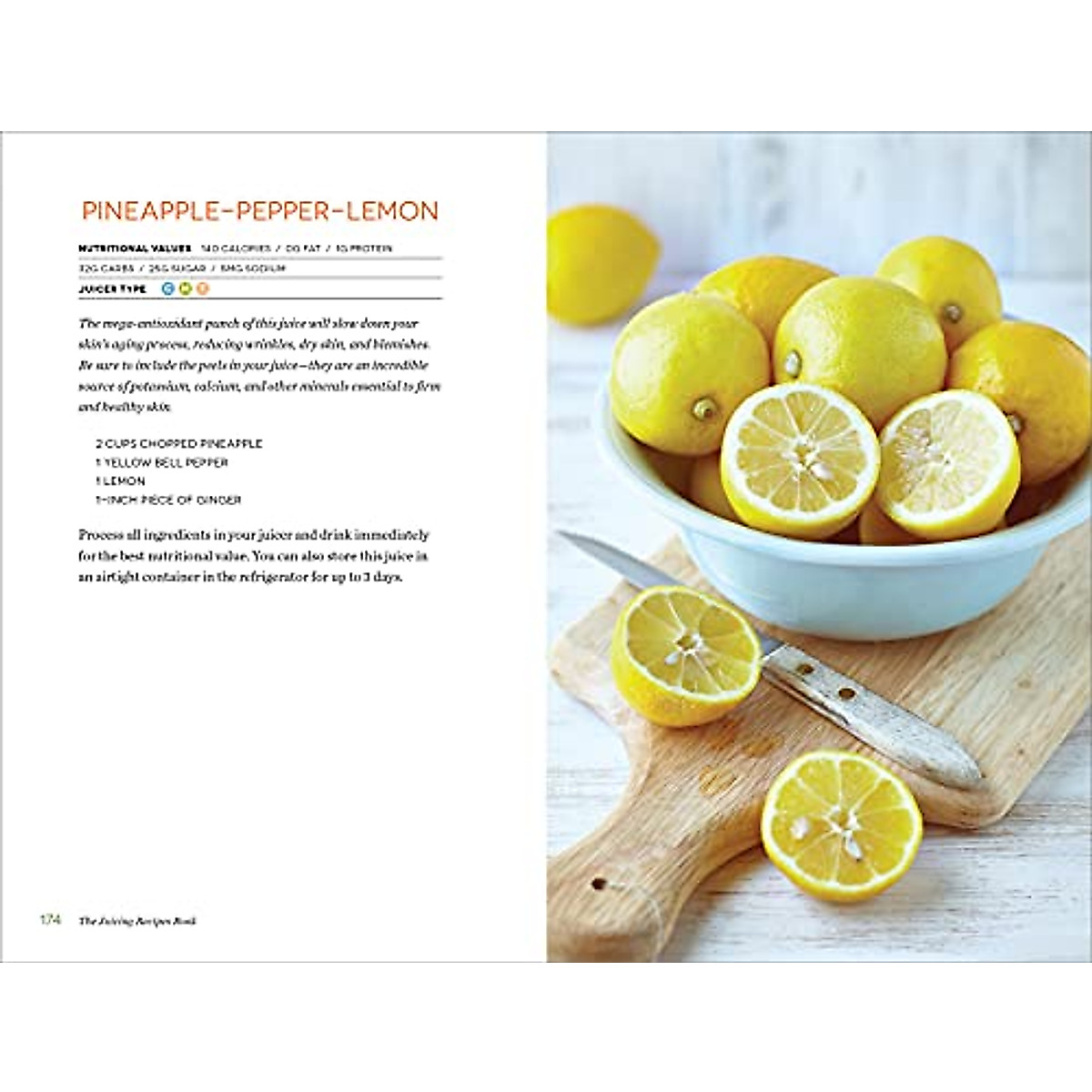 The Juicing Recipes Book: 150 Healthy Juicer Recipes to Unleash the Nutritional Power of Your Juicing Machine