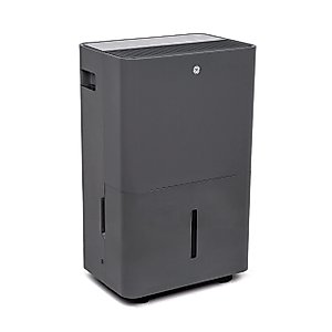 GE Energy Star Portable Dehumidifier for Basement, Bedroom, Bathroom, Garage or Large Rooms up to 4500 Sq Ft, 50 Pint with Removable Bucket and Continuous Drain Connect for Auto or Manual Drainage