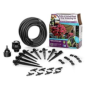 Mister Landscaper Patio & Potted Plant Drip Watering Kit