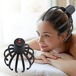 ONIYEA Electric Scalp Massager with 3 Modes, 360 Degree Head Massager, Cordless Portable Head Scratcher for Stress Relax