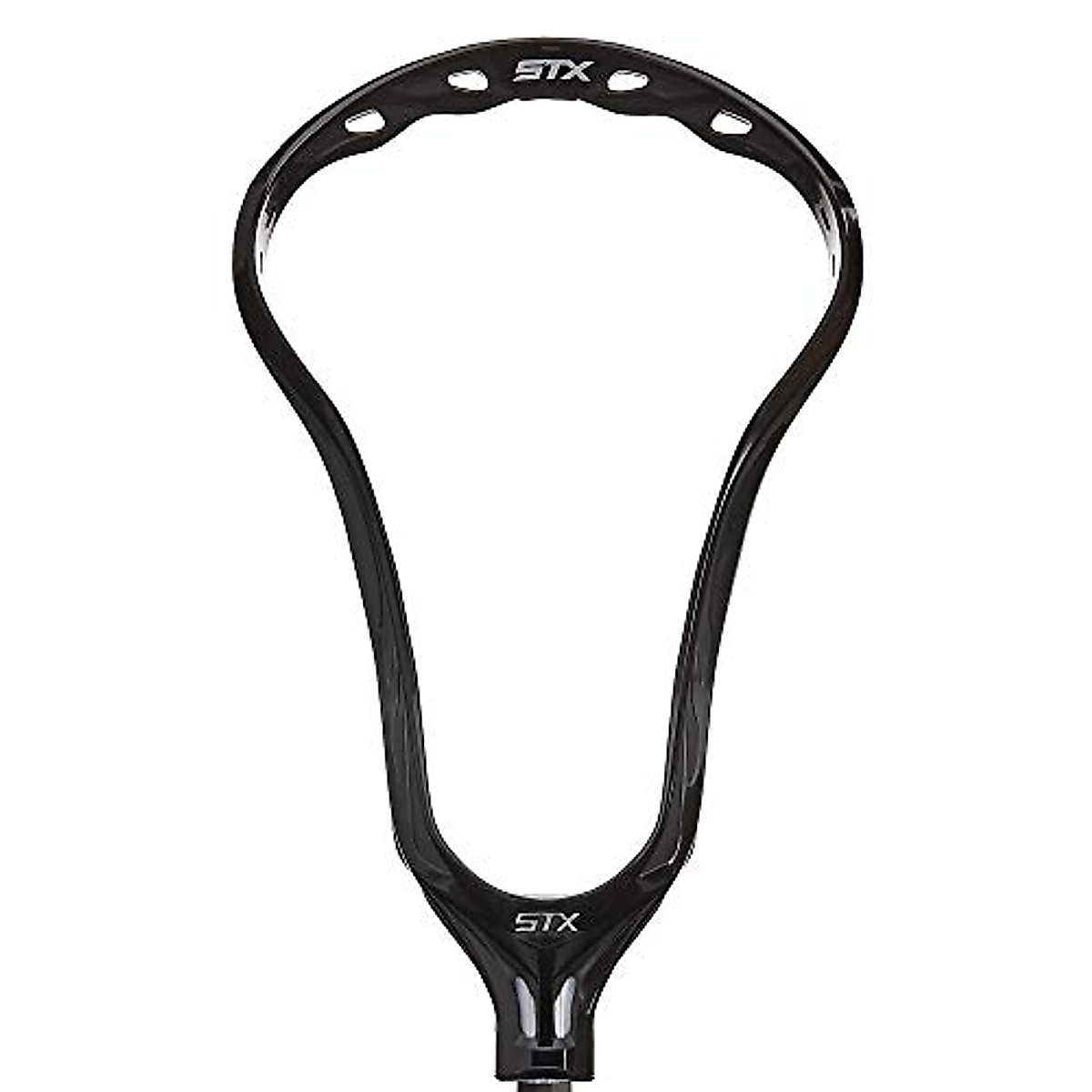 STX Lacrosse Exult 400 Girls Complete Stick with Crux Mesh Pro Pocket, Black (Exult 403)