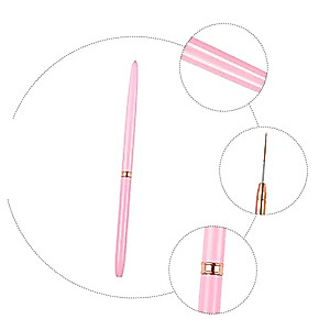 FRCOLOR Nail Art Drawing Pen Pinceles Para Acrilico Uñas Pinceles Para Uñas Acrilicas Pedicure Tools Rhinestone Dotting Pen Liner Brush for Nails Nail Liner Pen Nails Brush