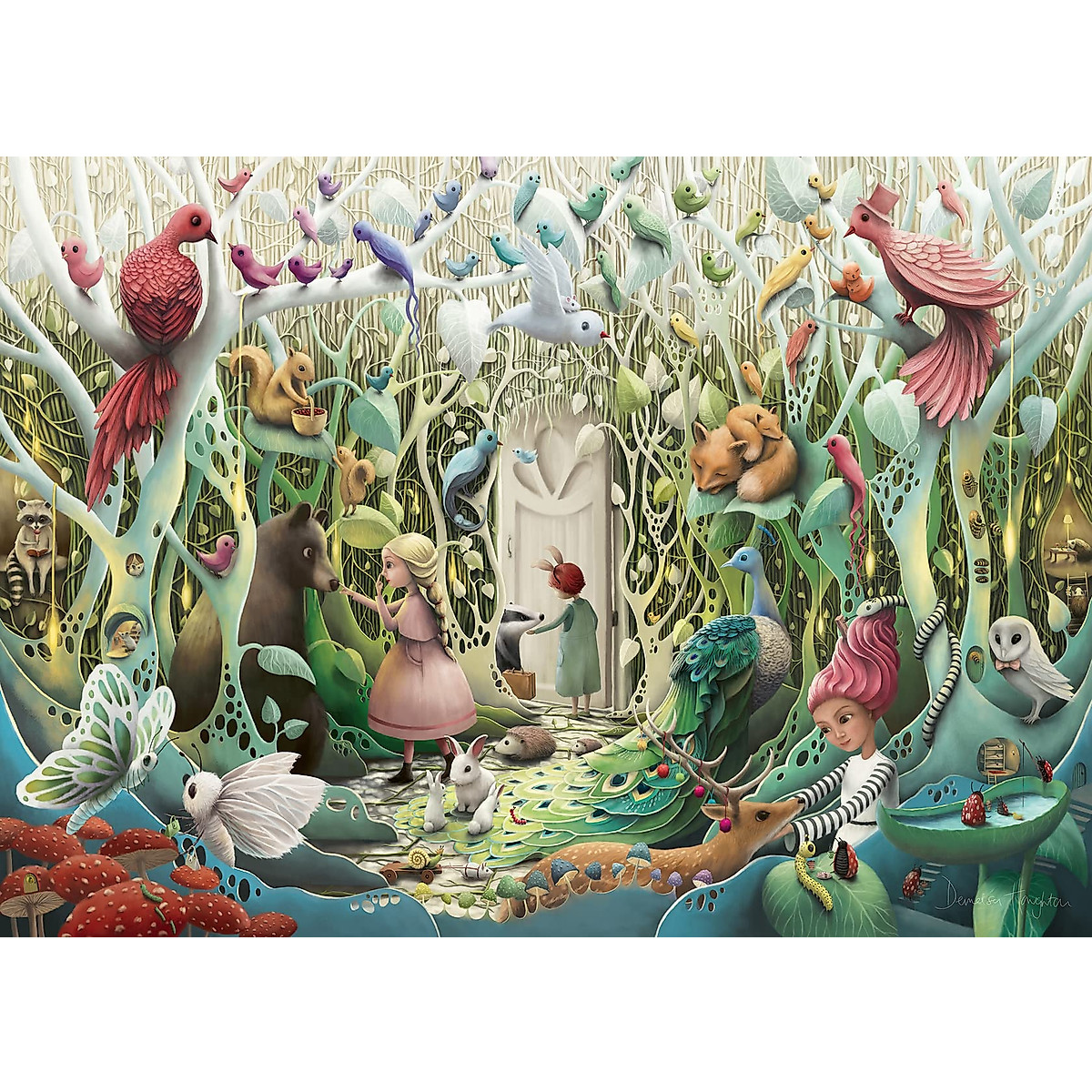 Ravensburger The Secret Garden Puzzle - 1000-Piece Jigsaw for Adults | Unique Artistry | Perfect Interlocking Fit | Durable Quality Materials | Great Gift Idea