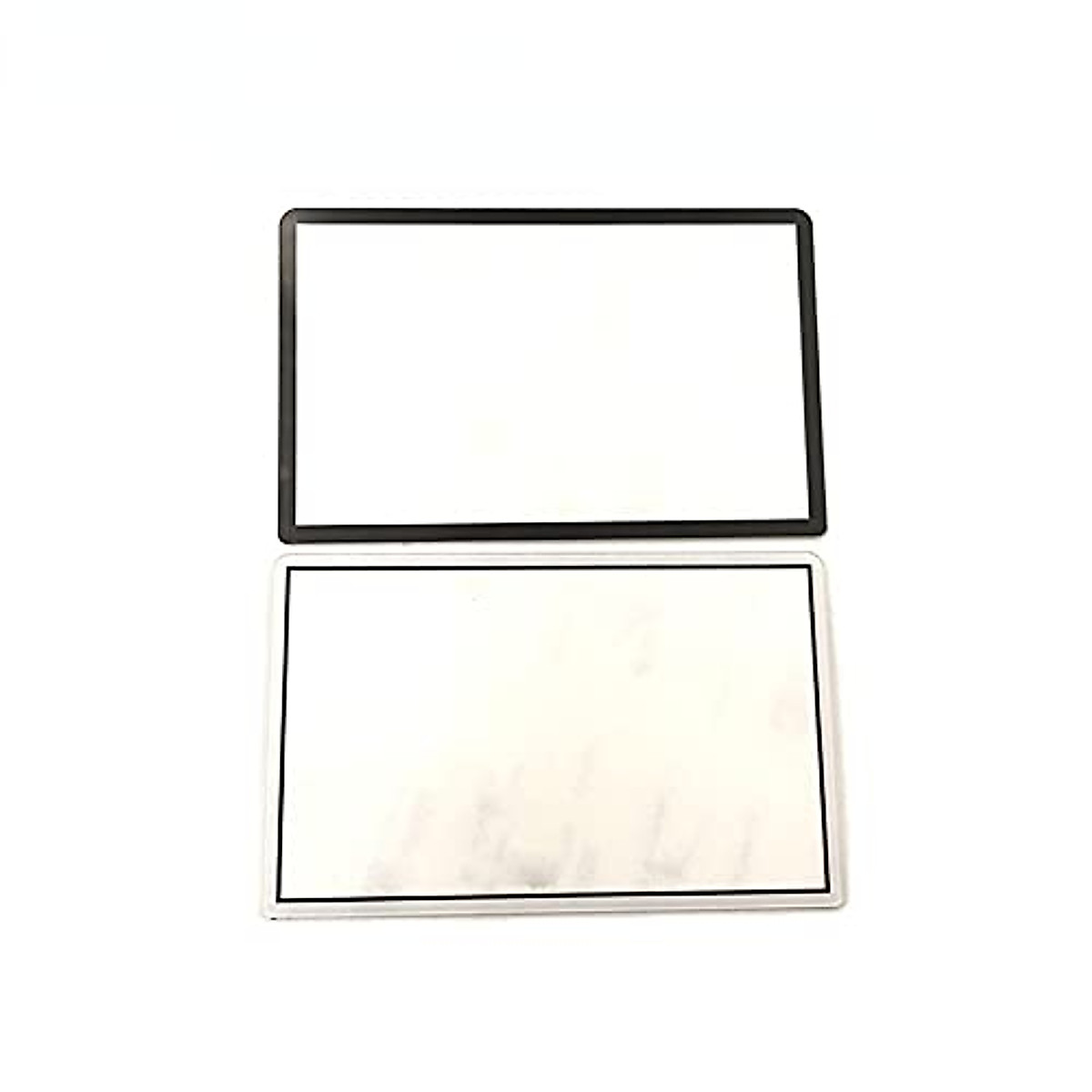 OCity Top Screen Frame Lens Cover LCD Screen Protector Replacement for Nintendo New 3DS (white)