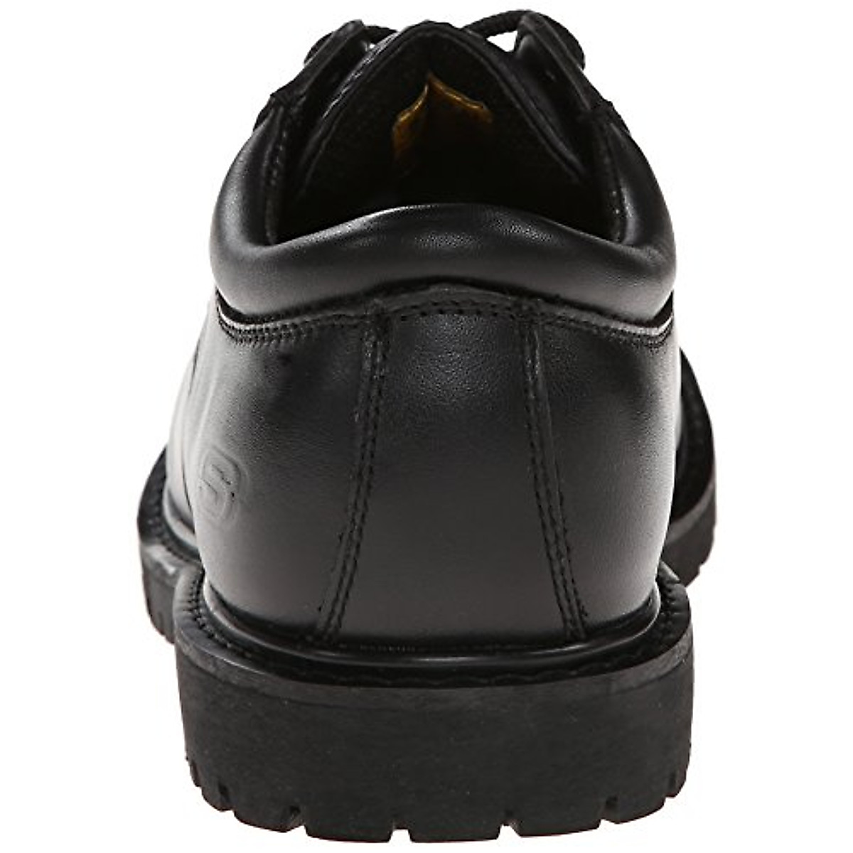 Skechers Men's Cottonwood Elks Work Shoe, Black, 11 3E US