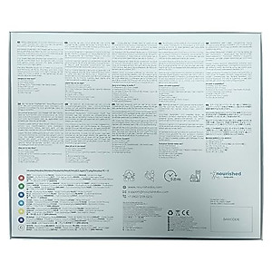 Nourished Bodynskin LED Light Therapy Face & Neck Mask - Facial Skin Care Device - 7 Colors Red & Blue - Rejuvenation, Anti-aging Product for Wrinkles