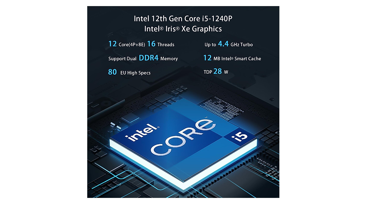 Powerful Fanless i5 Mini PC with Thunderbolt 4