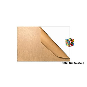 AZM Displays 12"x24", 1/2" (12mm) Clear Cast Acrylic Plexiglass Sheet for Glass Replacement, Shelving, Wedding Table Numbers, Table Signs, Engraving, Calligraphy, Crafting, Painting, DIY