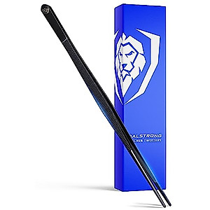 Dalstrong Professional Cooking Kitchen Tweezers - 12 inch - High-Precision Tweezer Tongs - Black Titanium Coating - BBQ, Plating, Multi-use - Stainless Steel - Culinary Fine Use - Kitchen Tongs