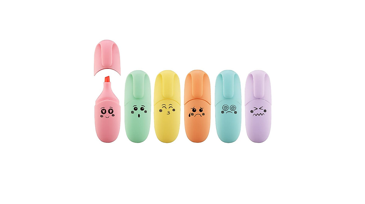 Aesthetic Highlighters Set - 12 Colors for Creative Fun