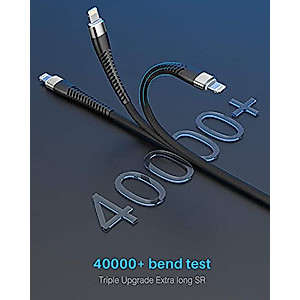 Apple MFi Certified iPhone Charger Cable 3ft, 2Pack Lightning Cable 3 Foot, High Fast/Data Sync 3 Feet Apple Charging Cable Cord for Apple iPhone 13/12/11 Pro/11/XS MAX/XR/8/7/6s/6/Plus/5,iPad