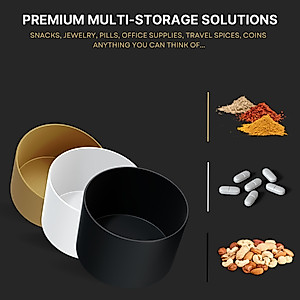 TRUE CANDLE 24x Premium Gold Candle tin 8 oz | The Original Edgeless Cylinder | Matte Finish Outside and Inside | Premium Candle containers & The Ideal Candle tins for Making Candles