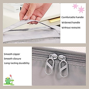 6-Piece Set Storage Box Of Dry And Wet Separation Clothes, Luggage Packing Organizers, With Shoe Bag, Laundry Bag, Toiletries Bag And Cosmetics Bag, Portable Travel Accessories(Pink)