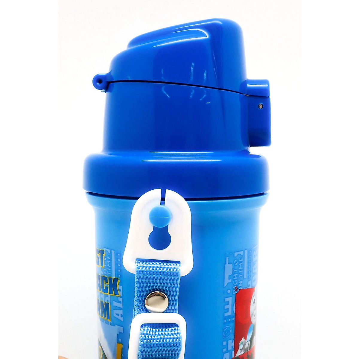 オーエスケー OSK SC-600B Thomas the Tank Engine Mug Bottle, Direct Drinking Water Bottle, 20.3 fl oz (600 ml), One-Touch Open, Wide Mouth, Made in Japan